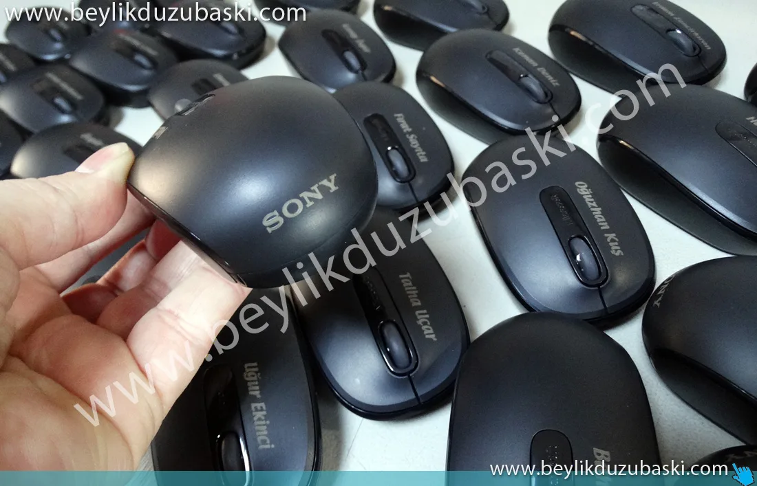 Mouse, Fare üzerine, Logo ve isim baskı - Beylikdüzü Baskı Merkezi, Ozalit