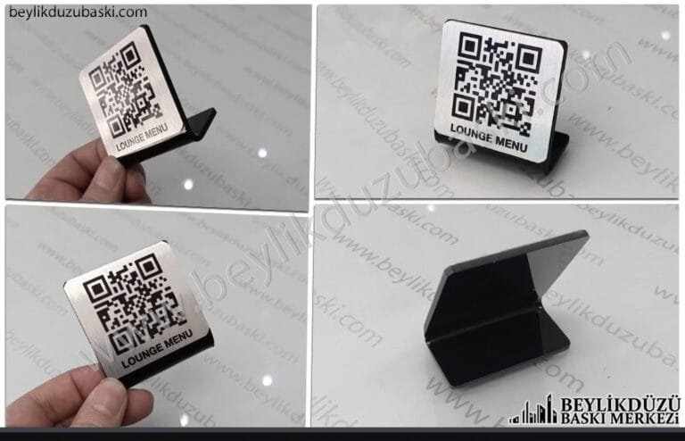 Masa üzeri QR menü, masa isimliği, acil üretim - Beylikdüzü Baskı ... Masa üzeri QR menü, masa isimliği, acil üretim - Beylikdüzü Baskı ...